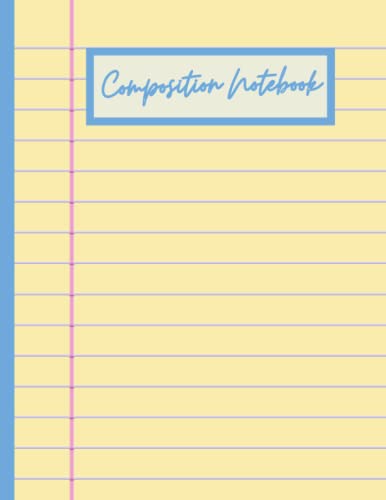 Yellow Composition Notebook: College-ruled by Smallbook Printing ...
