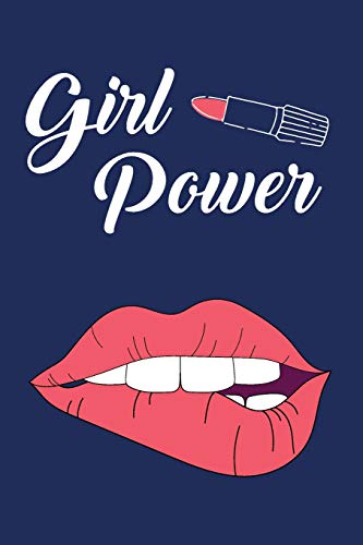 Girl Power: 160 Cream pages Lined Notebook Journal with Matte Finish ...