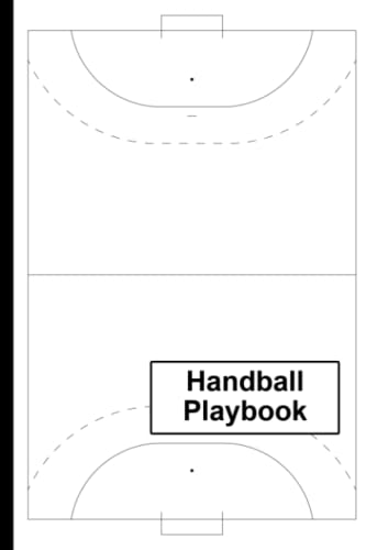 Handball Playbook: Simple Handball Coaching Workbookwith Blank Field ...