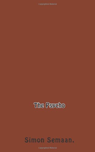 The, Psycho, Zero, One. by Simon Semaan | Goodreads
