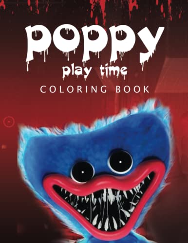 Poppy Playtime Coloring Book: Coloring Book for kids and adults ...