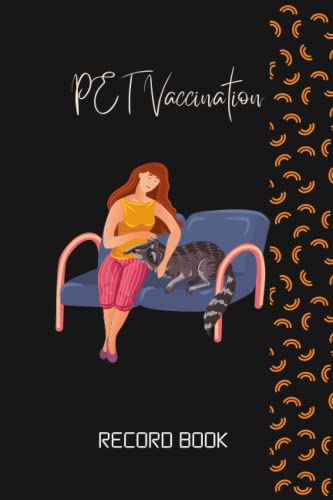Pet Vaccination Record Book: It's a Pet Health & Vaccine Track Journal ...
