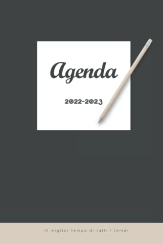Agenda 2022-2023: calendario Settimanale Con Orari-1 Settimana Su 2 ...