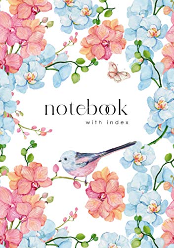 Notebook with Index: A5 Lined-Journal Organizer Medium with A-Z ...