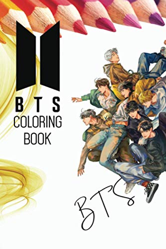BTS Coloring Book: Bangtan Boys Coloring Book For KPOP And Army Fans ...