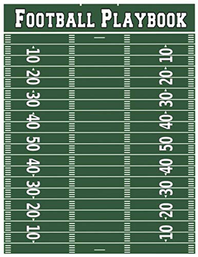 Football Playbook: Notebook for Drawing Up Plays for Kids and Coaches ...