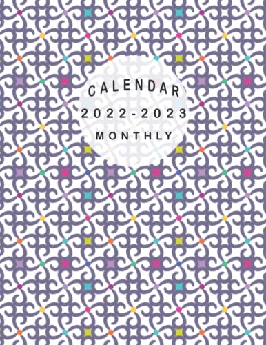 calendar 2022-2023 monthly: 2022-2023 Monthly Planner,2 year monthly ...