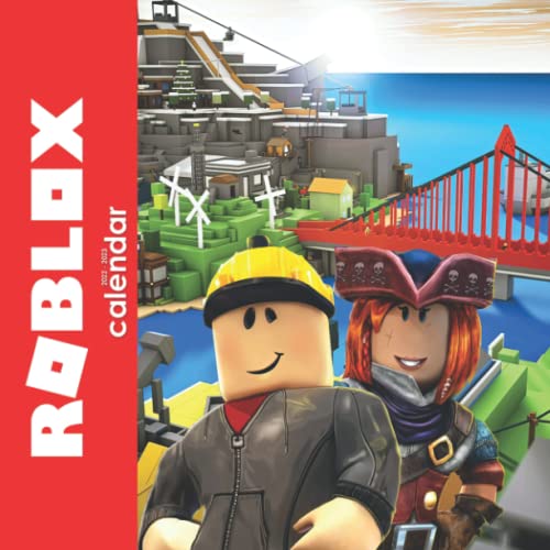 Rọblox 2022 Calendar: Rọblox 2022 Planner with Monthly Tabs and Notes ...