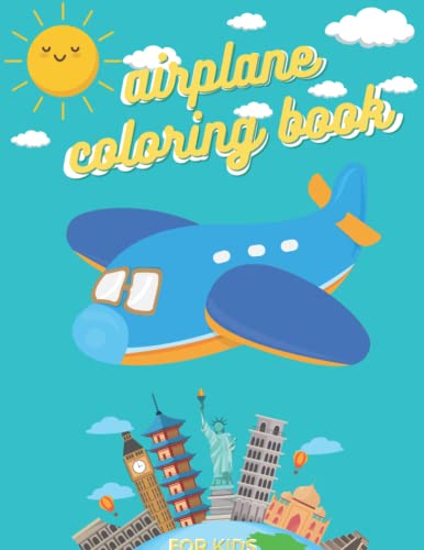 airplane coloring book for kids: Amazing Airplanes Coloring Book ...