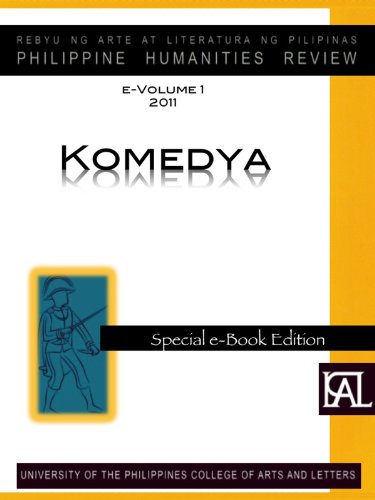 Philippine Humanities Review: Komedya by Jazmin Badong Llana | Goodreads