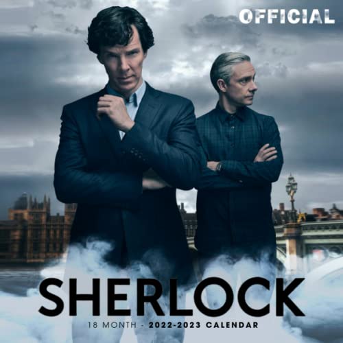 Sherlock 2022 Calendar: OFFICIAL Sherlock calendar 2022 Weekly ...