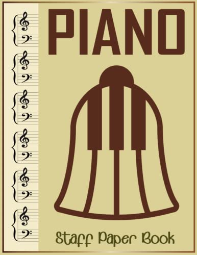 Classical Piano Sheet Music Intermediate: Piano Manuscript Notebook For ...