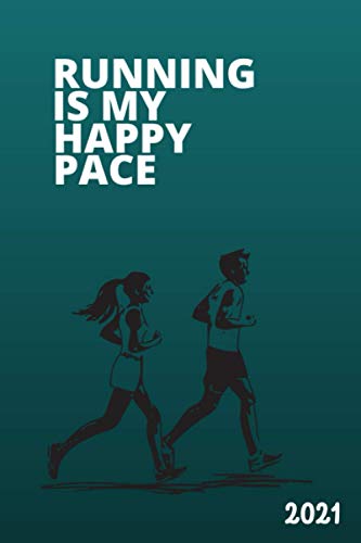 Running is my happy pace: Its a inspirational running log book for ...