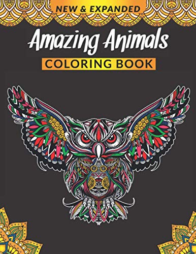 Amazing Animals Coloring Book: Wonderful Designs to Increase Your ...