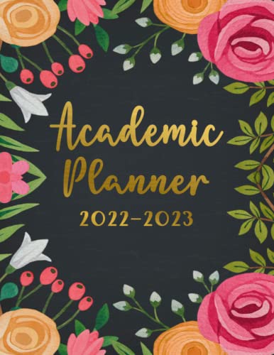 Academic Planner 2022-2023: School Planner Jan 2022-Dec 2023| Monthly ...