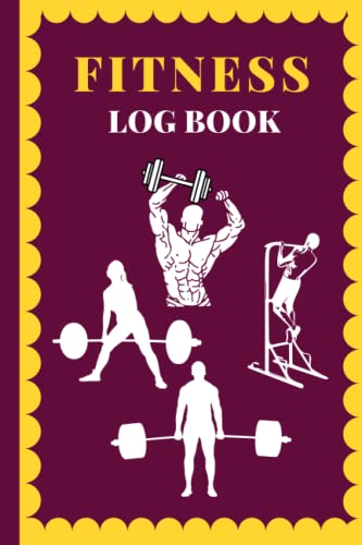 Fitness Log Book: Workout Journal for Men and Women | Exercise Notebook ...