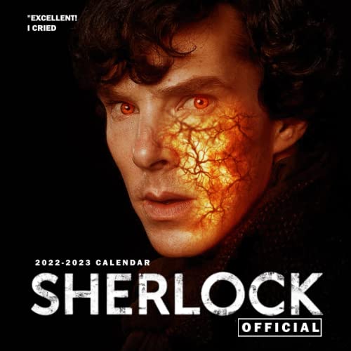 Sherlock 2022 Calendar: OFFICIAL Sherlock calendar 2022 Weekly ...