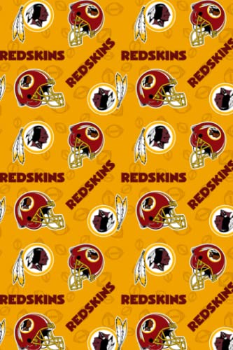NFL RED SKINS Pattern: Cincinnati Bengals Football 110 Pages Notebook ...