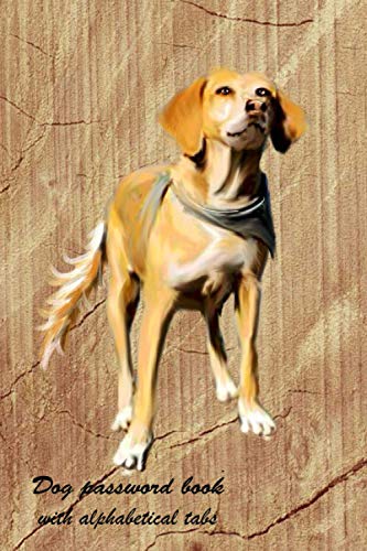 Dog password book with alphabetical tabs: Dog password book with ...