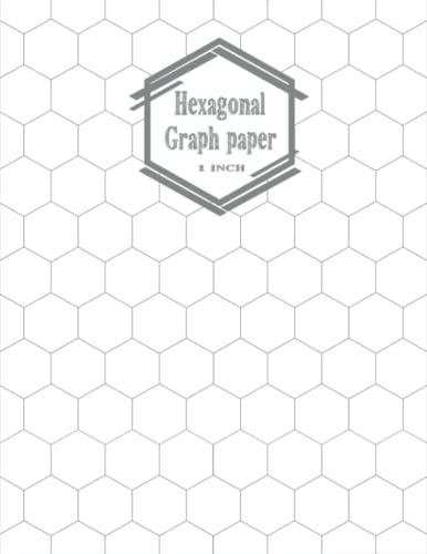 Hexagonal Graph Notebook: Organic Chemistry & Biochemistry | 1 inch ...