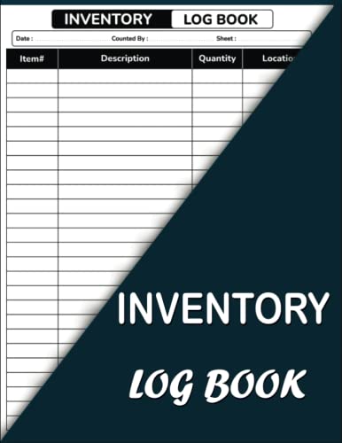 Inventory Log Book: Simple Inventory Book for Small Business and Home ...