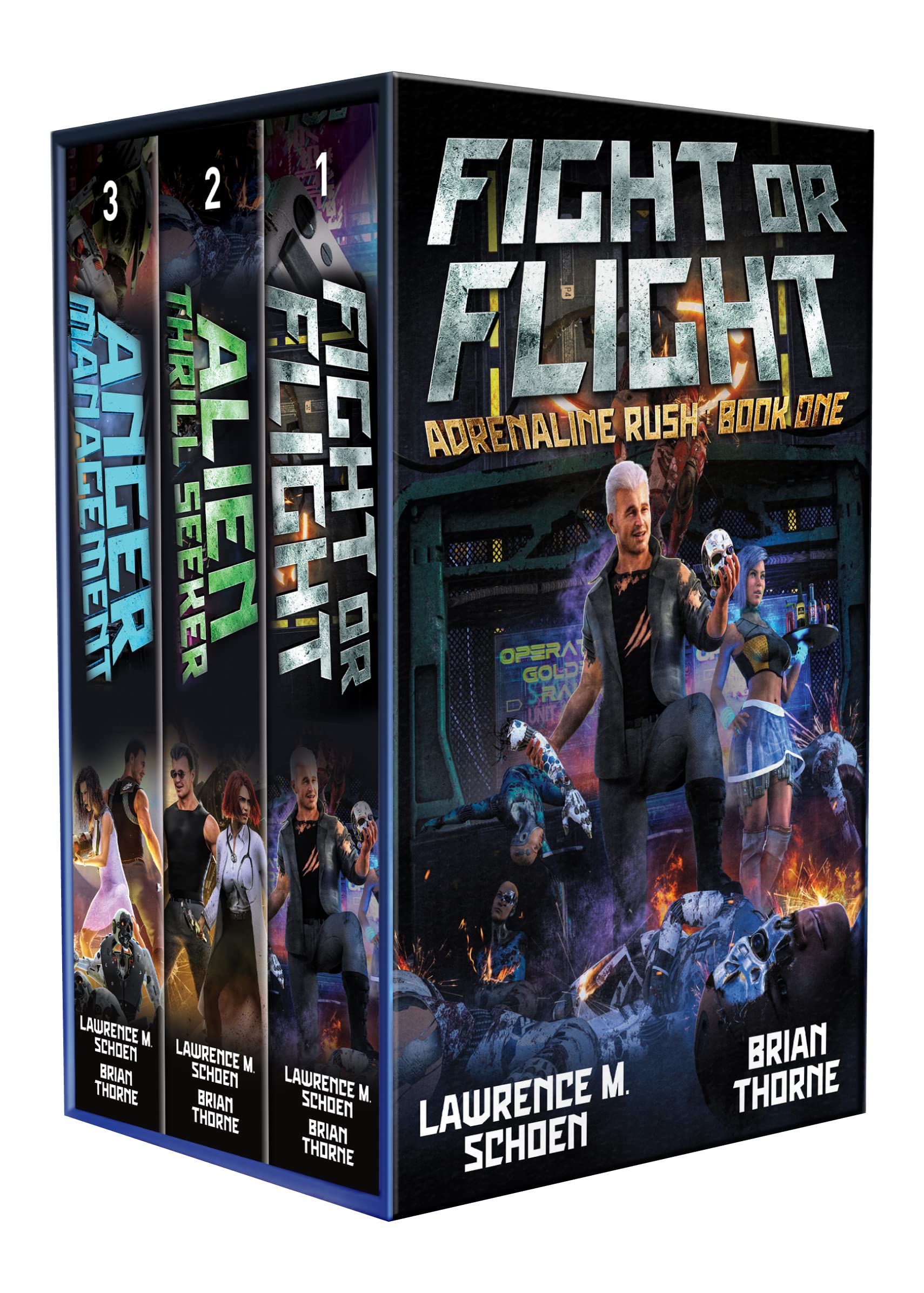 Adrenaline Rush Complete Series Boxed Set by Lawrence M. Schoen | Goodreads