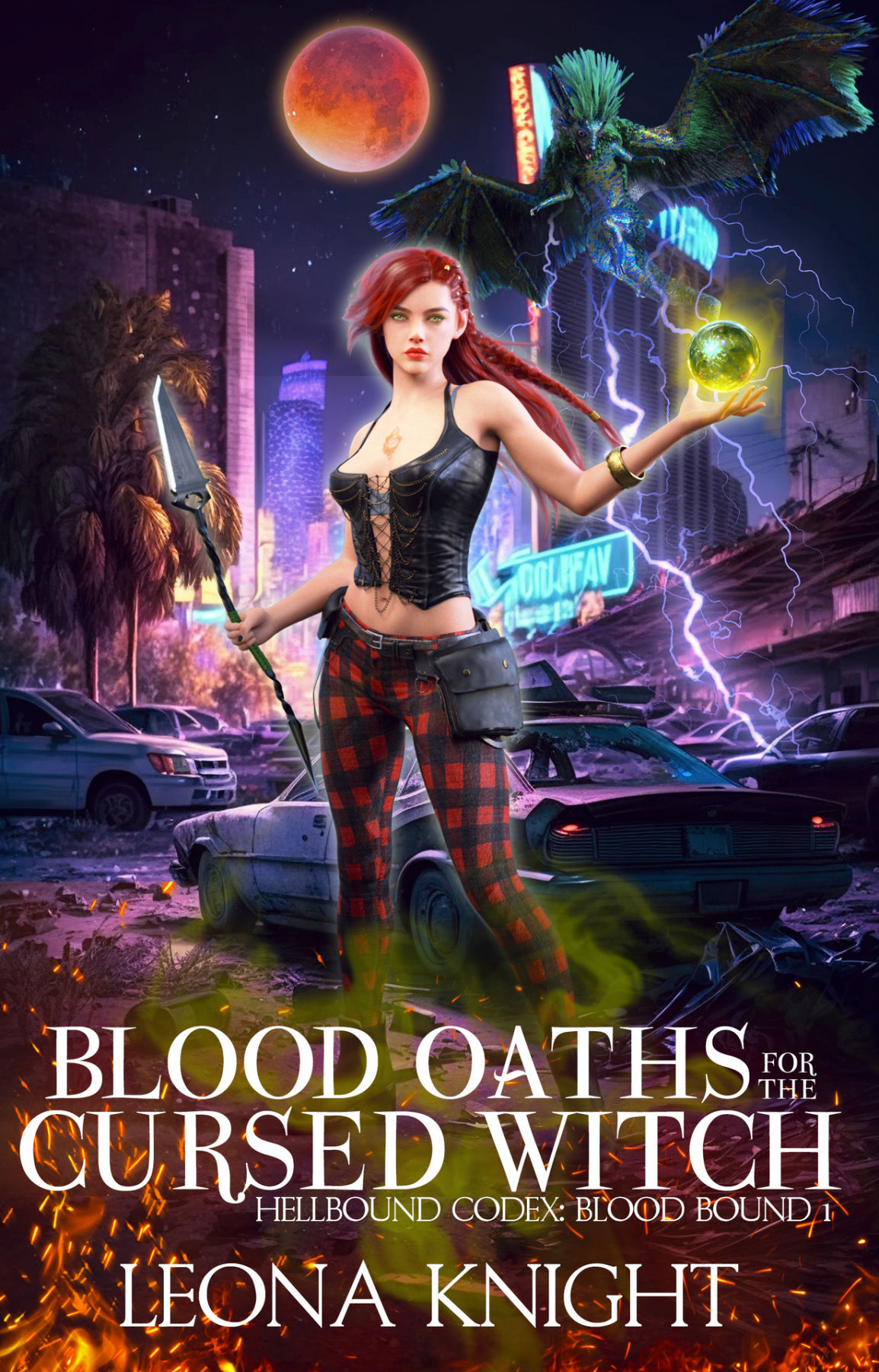Blood Oaths for the Cursed Witch by Leona Knight | Goodreads
