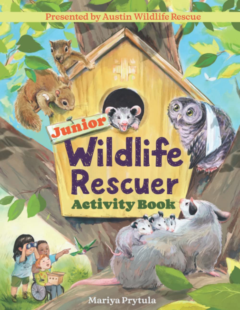 Junior Wildlife Rescuer Activity Book: Over 40 Animal Puzzles, Games ...