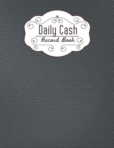 Cash Daily Record Book: Large Cash Flow Ledger Book - 120 Pages - Cash ...