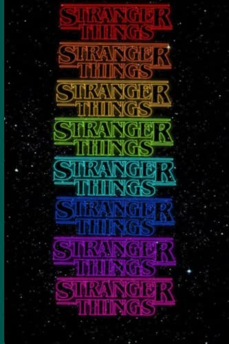 Stranger Things: Notebook 120 pages | 6" x 9" | Collage Lined Pages ...