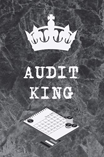 Audit King: Men's Notebook Journal Gift for Accountants, CPA's ...