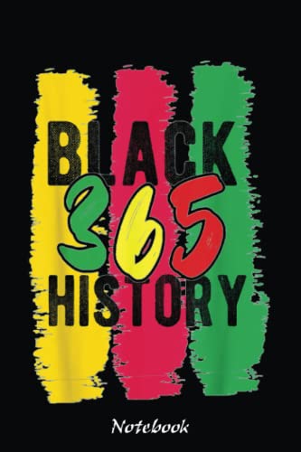 Black History 365 Notebook Vintage Style: Notebook Journal 6*9 inches ...