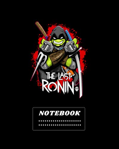 NoteBook: Ninja Turtles Last Ronin The notebook takes powerful images ...