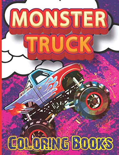 Monster Truck Coloring Book: Stunning Big Monster Coloring Books For ...