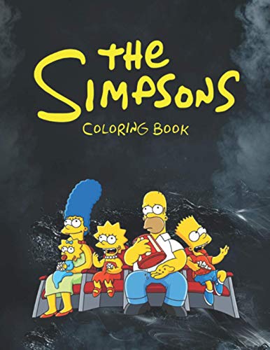 The Simpsons Coloring Book: 100+coloring pictures for kids and adults ...