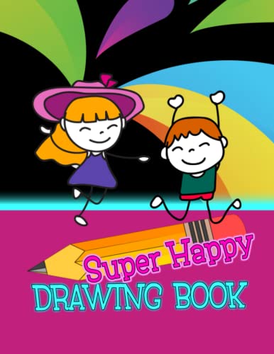 Happy Face Drawing Book: A Great Gift for Girls Who Love to Express ...