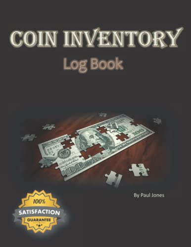 Coin Inventory Log Book: Large Notebook For Coin Collectors by Paul ...