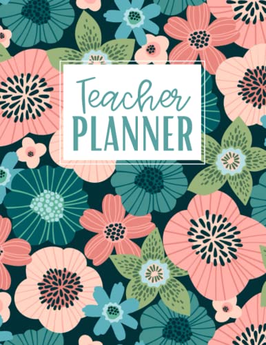 Teacher Planner: Weekly and Monthly Teacher Agenda for Class ...