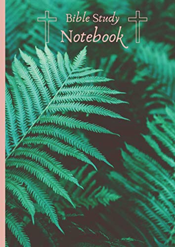 Notebooks for Bible Study: Religious Green Nature Cover Design with ...