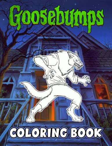 Goosebumps Coloring Book: Interesting coloring book suitable for all ...