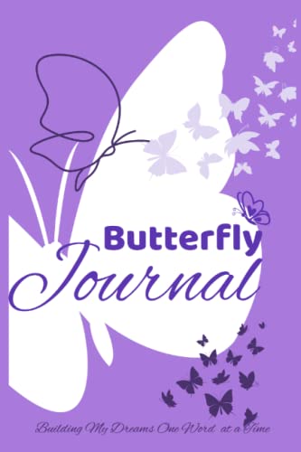 Butterfly Journal: My Purple Butterfly Journal : Notebook for women and ...