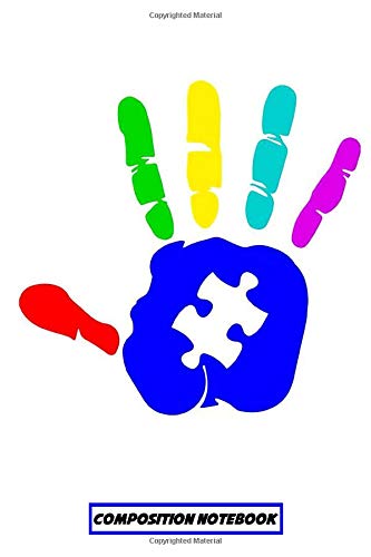 Colorful Handprint Autism For Autistic Kids Notebook: by Judith Weiner ...