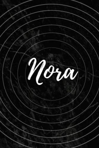 Nora: Personalized Notebook with Name Nora | Writing Drawing Journal ...