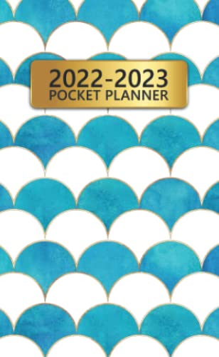 2022-2023 Pocket Planner: Cute 2 Year Monthly Calendar, Pocket Agenda ...