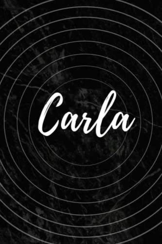 Carla: Personalized Notebook with Name Carla | Writing Drawing Journal ...