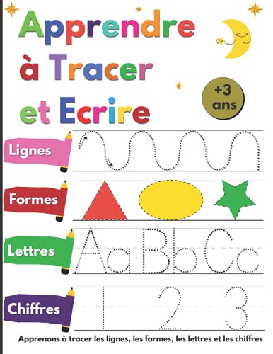 Apprendre à Tracer et Ecrire: Apprenons à tracer les lignes, les formes ...