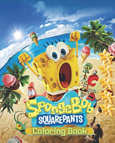 SpongeBob Squarepants Coloring Book: 55+ High Quality Coloring Pages ...