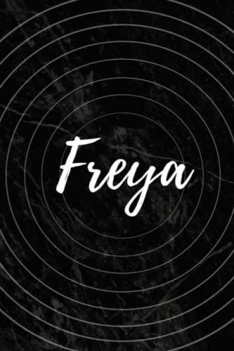 Freya: Personalized Notebook with Name Freya | Writing Drawing Journal ...