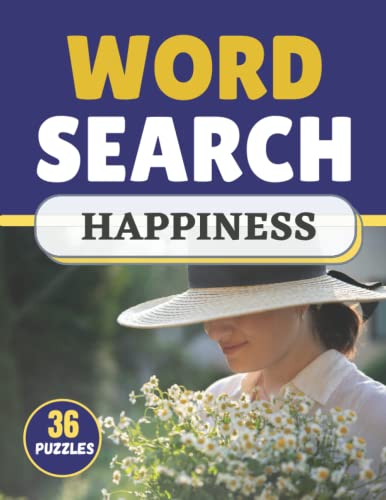 Happiness Word Search: Themed Activity Puzzle Book|Large Print ...