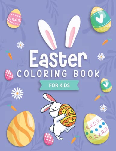Easter Coloring Book For Kids: Easter and Spring Holiday Activities ...